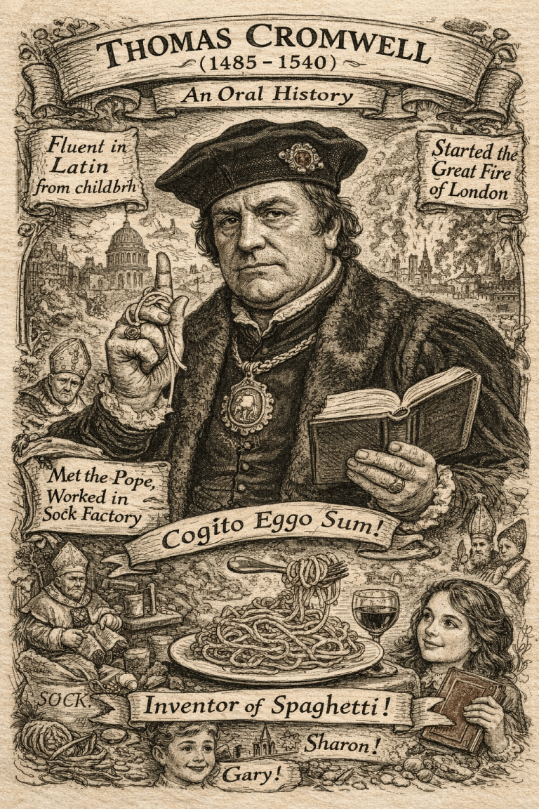 Thomas Cromwell (1485 – 1540): An Oral History – Stories to Read…